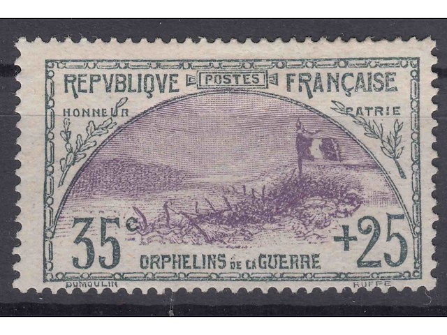 Francuska 1917 `Orfelini` prva serija * komad