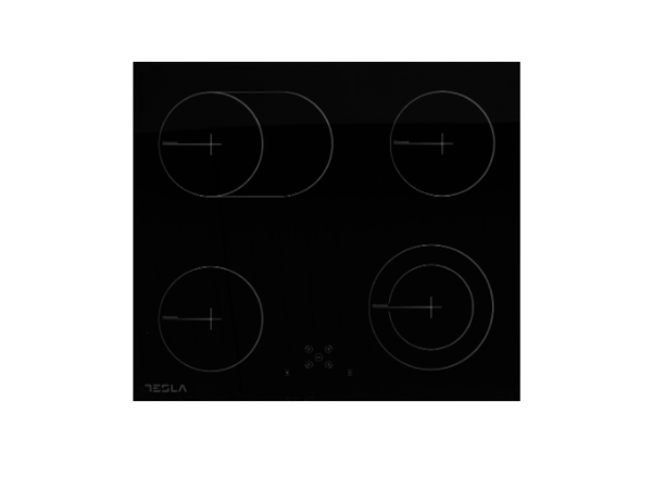 Ugradna ploča TESLA HV6420SB staklokeramička/4 zone/60 cm/crna (HV6420SB)