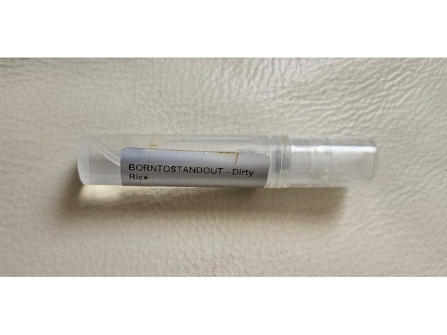 BORNTOSTANDOUT Dirty Rice parfemski tester, original