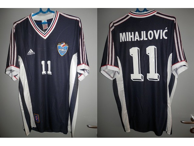 Jugoslavija dres Siniša Mihajlović 11 Yugoslavia 1998