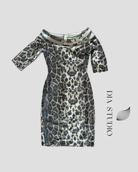Elegantna leopard haljina! NOVA!
