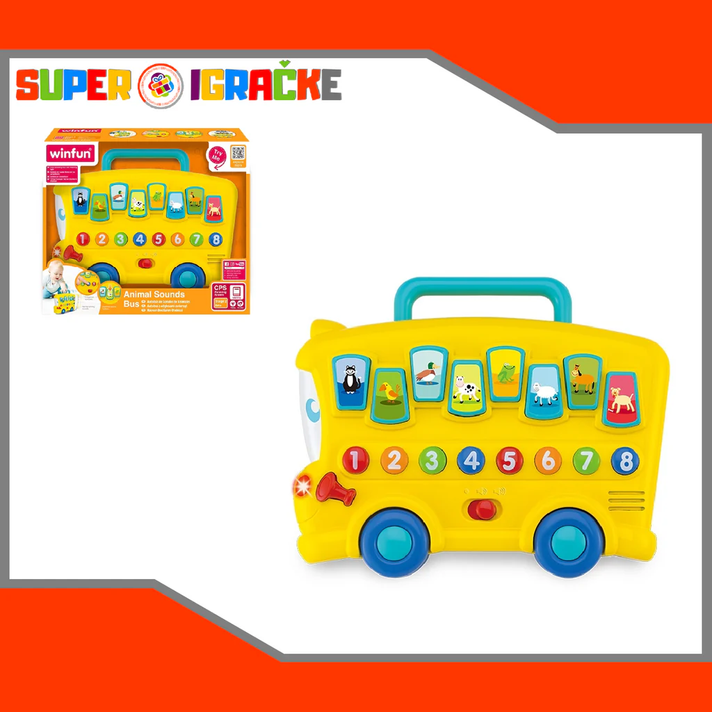 Winfun baby edukativni autobus