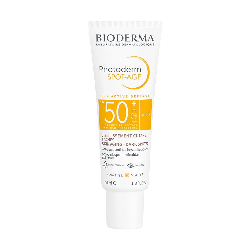 Bioderma Photoderm SPOT-AGE SPF 50+ obogaćena antioksidativna zaštita od sunca, smanjuje tamne fleke i bore 40ml