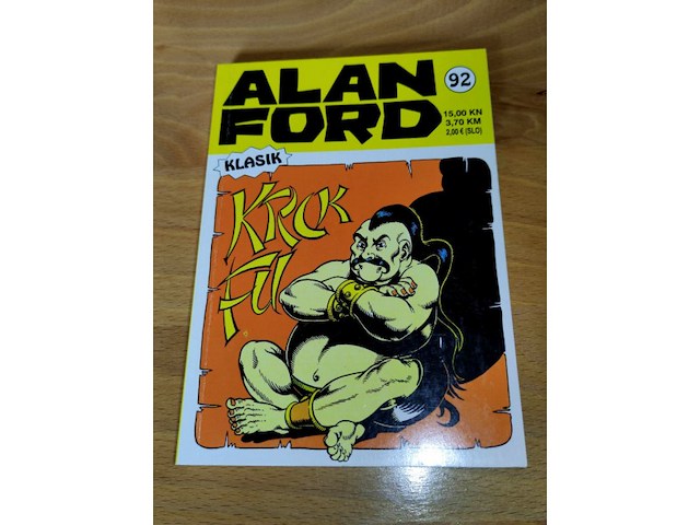 Alan Ford klasik 92 - Krck Fu (NIJE PIRAT)