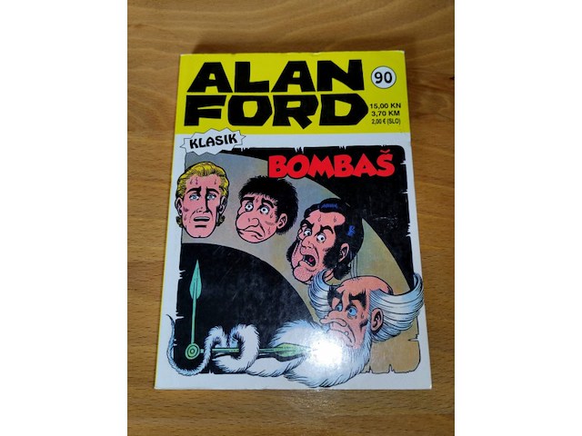 Alan Ford klasik 90 - Bombaš (NIJE PIRAT)