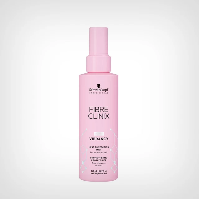 SCHWARZKOPF PROFESSIONAL FIBRE CLINIX VIBRANCY HEAT PROTECTION MIST 150ML