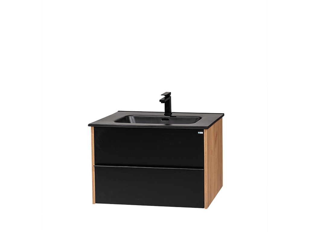 UmivaoniciUna donji deo 75 plazma konzolna, matt black lavabo CL-D75MB