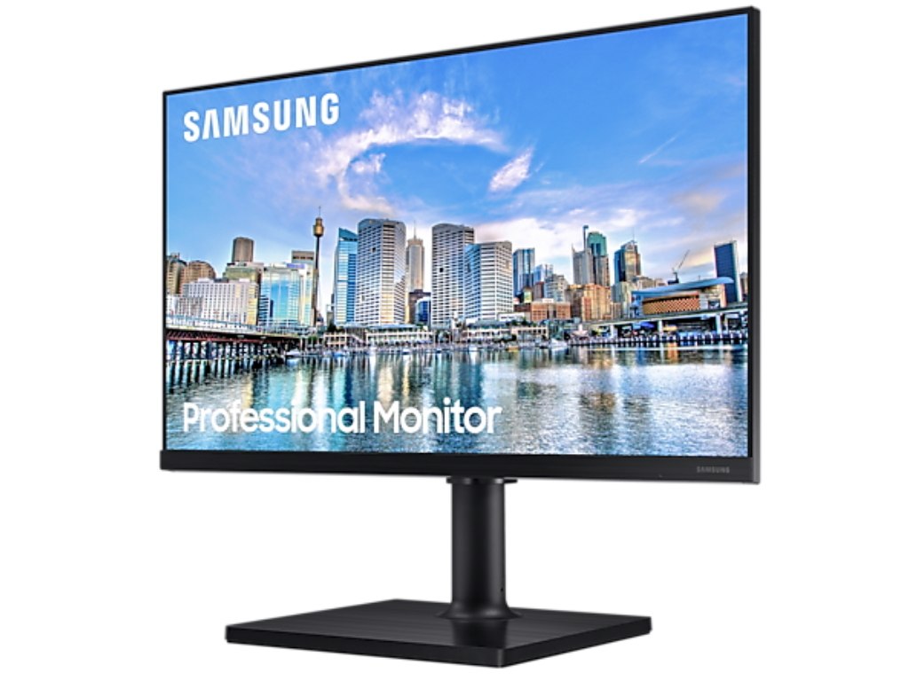 Monitor 24 Samsung LF24T450FQRXEN, IPS, 1920x1080, 75Hz, 5ms, HDMIx2, DP, USB, Freesync, pivot, podešavanje po visiniID: EK000592692