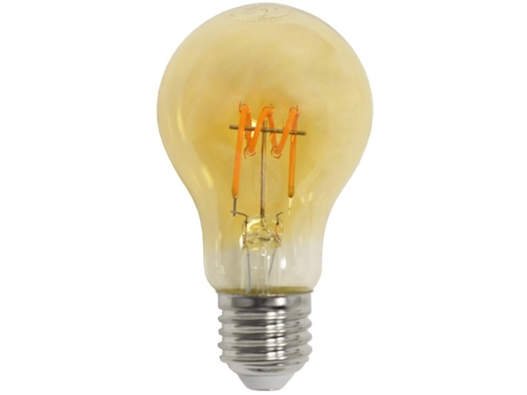 Mitea Lighting LED filament sijalica Flex Amber 230V 180lm E27 4W A60 2200K