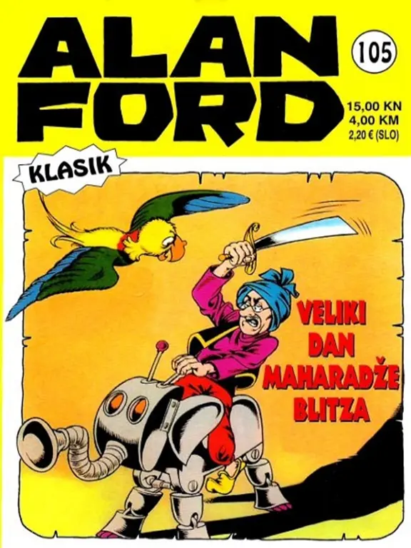 Strip agent ALAN FORD 105: VELIKI DANMAHARADŽE BLITZA