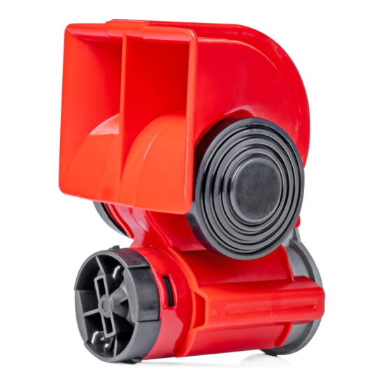 Sirena za auto sa kompresorom dvoglasna Crvena 12V – Amio 03619