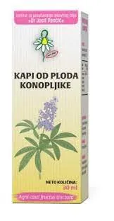 Kapi od ploda konopljike 30ml