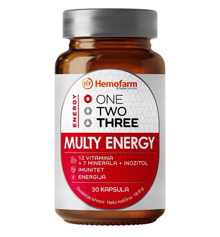 One Two Three MULTY ENERGY 30 kapsula