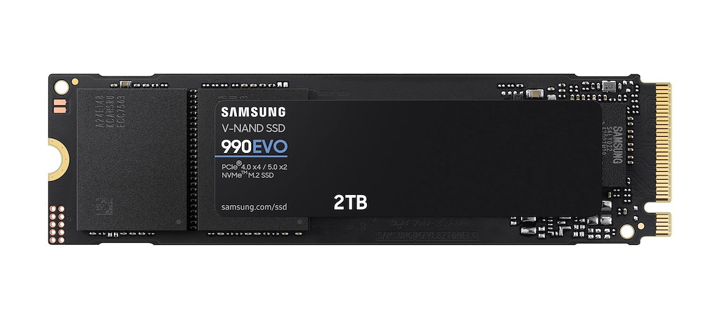 Samsung 2TB M.2 NVMe (MZ-V9E2T0BW) 990 EVO Series SSD disk