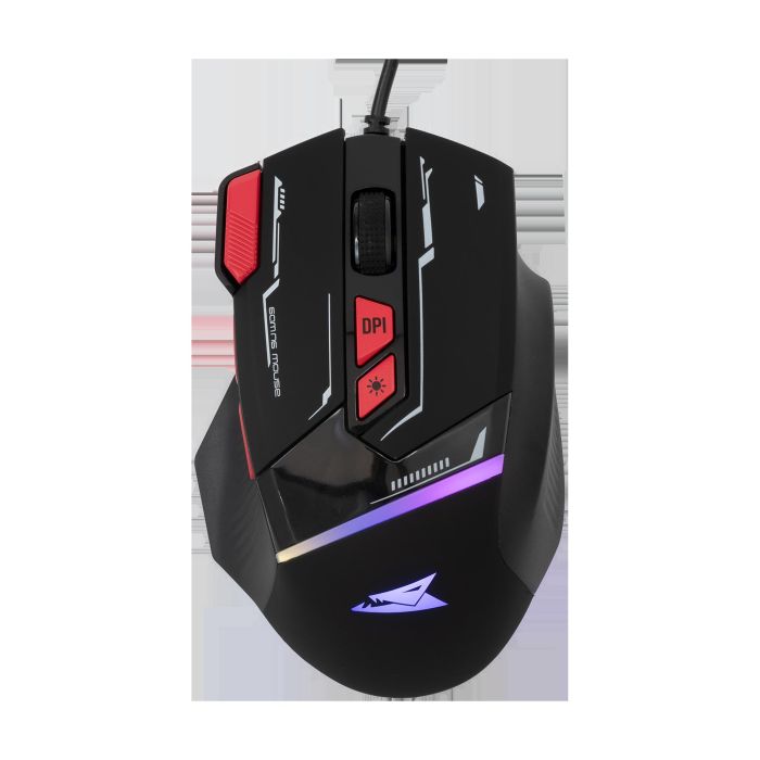 Baracuda BGM 041 MANTA, Mouse Black