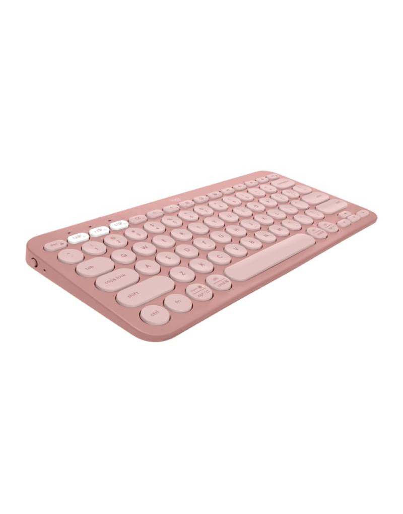 LOGITECH Pebble2 Wireless Combo US tastatura i miš roze