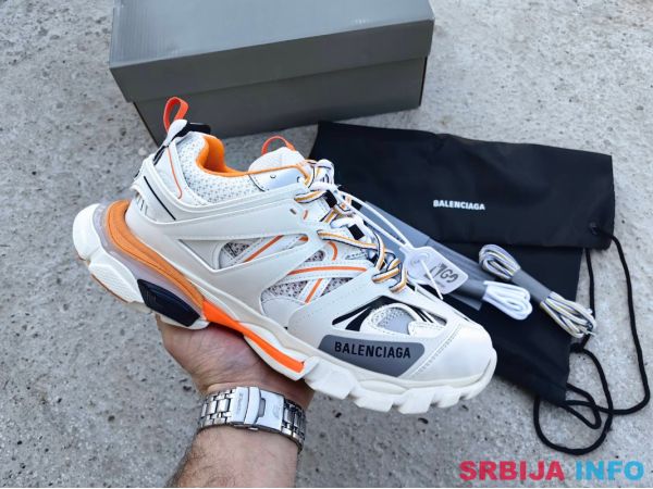 Balenciaga Track White Orange