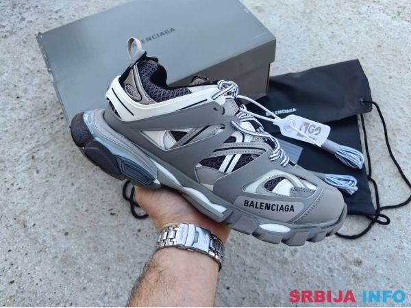 Balenciaga Track Grey White