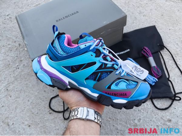 Balenciaga Track Blue Pink