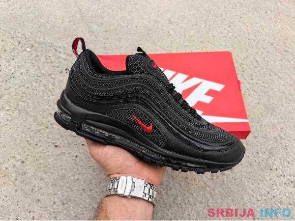 Nike Air Max 97 Black University Red