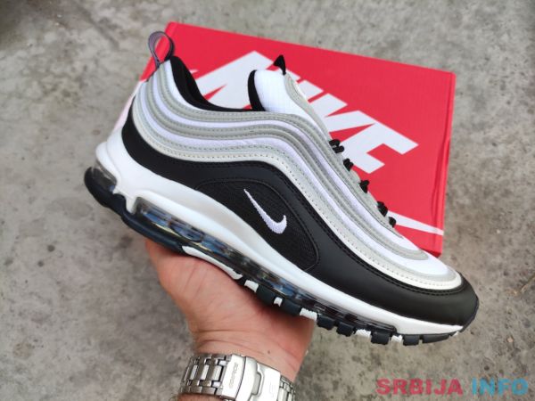 Nike Air Max 97 Black Metallic Silver