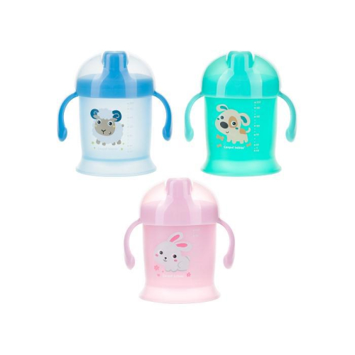 CANPOL BABIES NON SPILL SOLJA SA RUCKAMA 31/300 200ML "BUNNY & COMPANY"