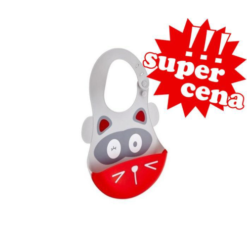 BABYJEM SILIKONSKA PORTIKLA ZA BEBE - GREY