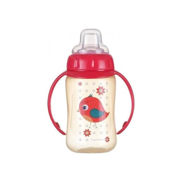 CANPOL BABIES FLASICA/SOLJA SA KLJUNOM I RUCKAMA 56/512 "HAPPY ANIMALS - TRAINING" 320ML - BIRD