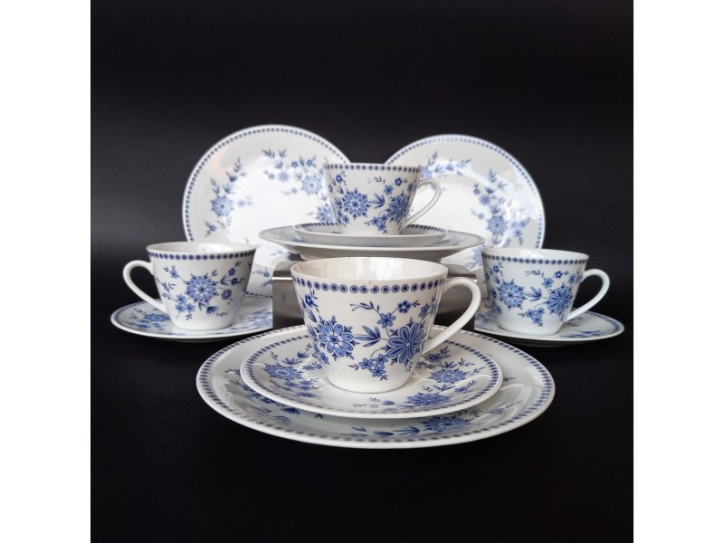 Bayrisch Blau, Porcelanski Setovi Za Doručak