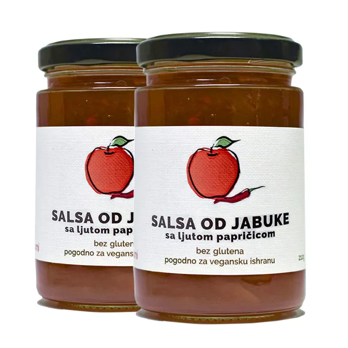 Salsa od jabuke i ljutih papričica