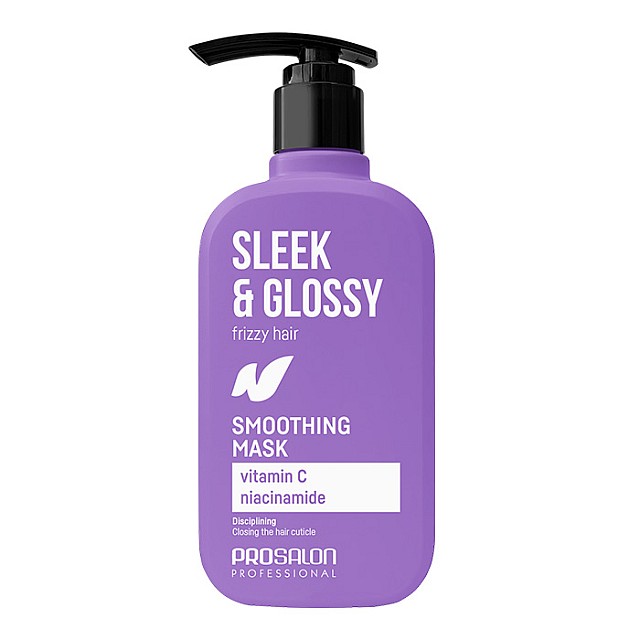 Maska za sjajnu kosu savitaminom C i Niacinamidom Sleek&Glossy 375ml