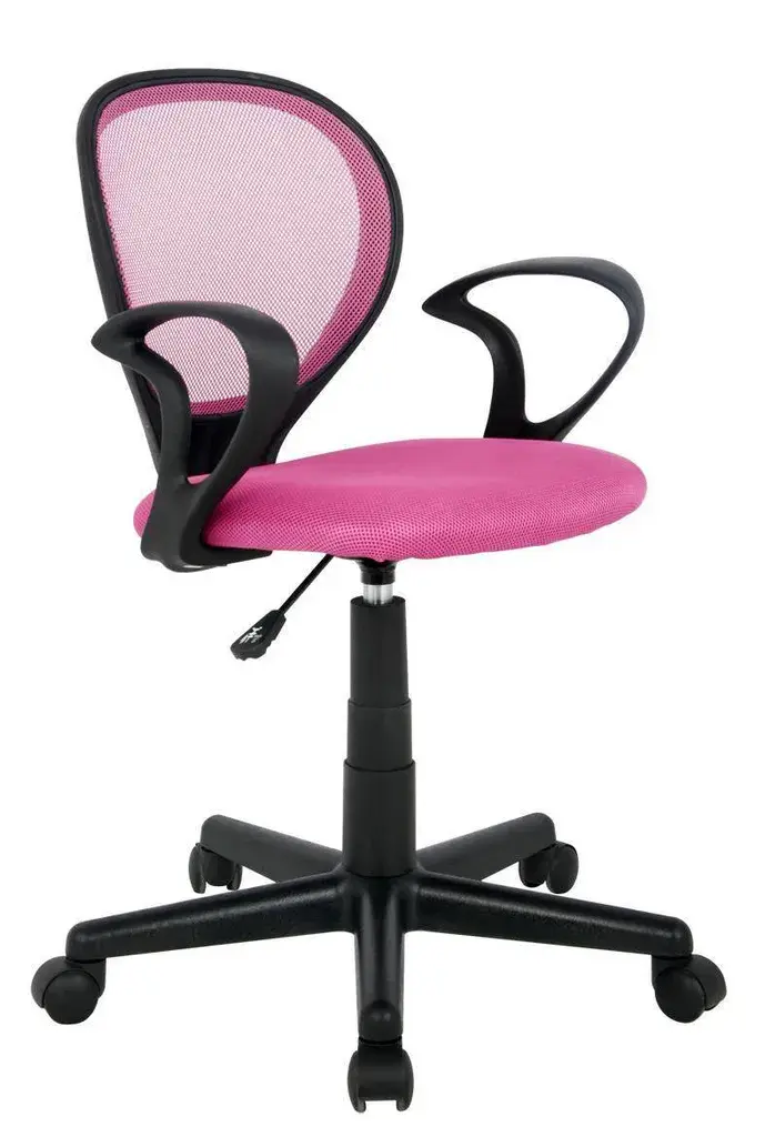 SixBros Radna stolica za devojčice H-2408-F/1406, Roze