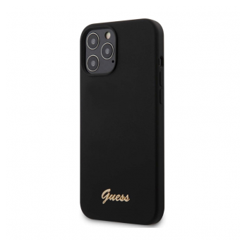 Maska Guess za iPhone 12 Pro Max mat crna.