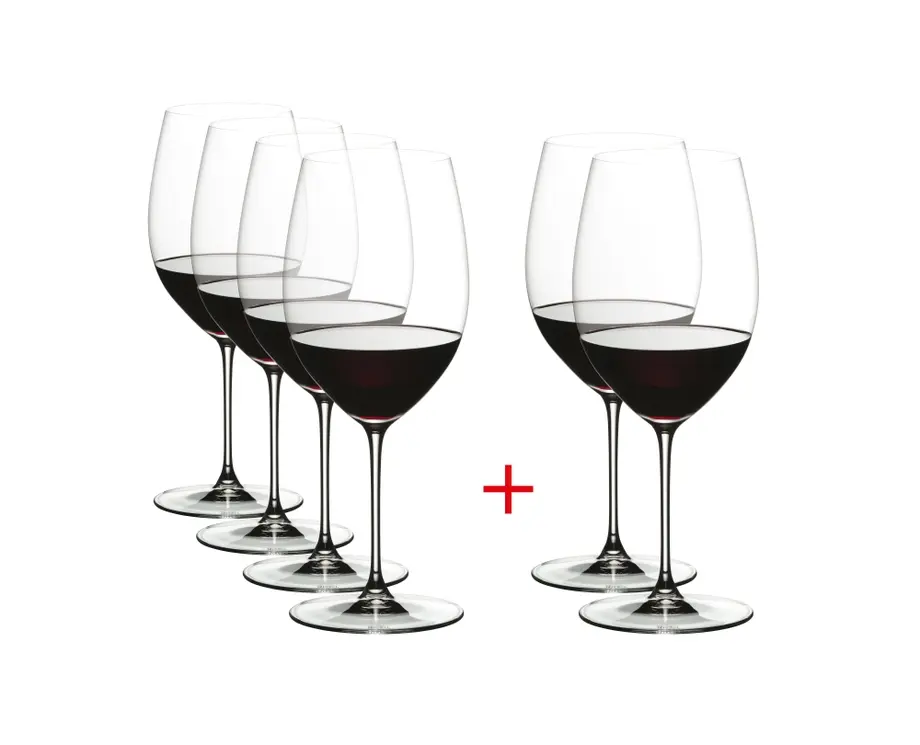 RIEDEL VERITAS CABERNET/MERLOT Set čaša za crveno vino, 6 komada, 625ml