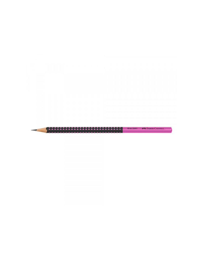 Grafitna olovka Faber Castel GRIP B Two Tone 517011 crna-pink