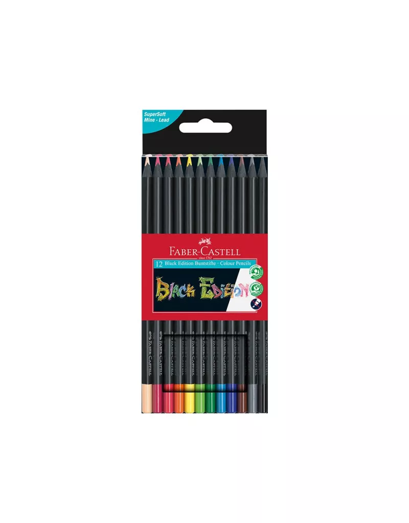 Drvene bojice Faber Castell Black Edition 1/12 116412