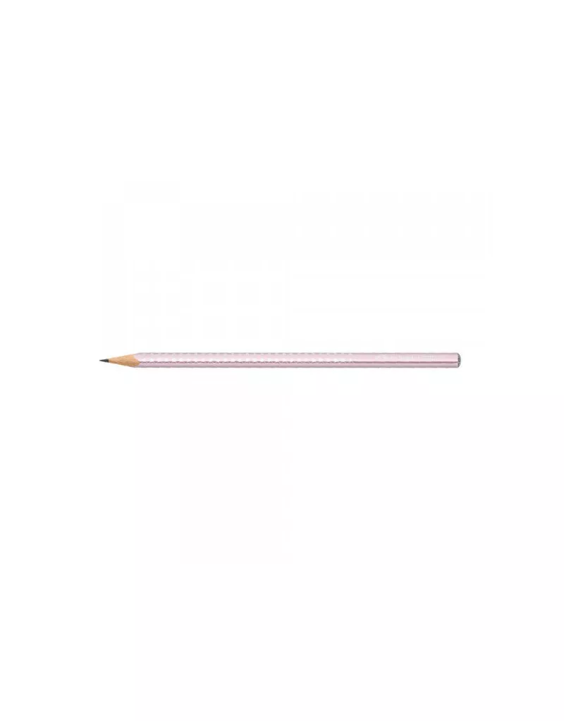 Grafitna olovka Faber Castel GRIP HB Sparkle 118261 rose metallic