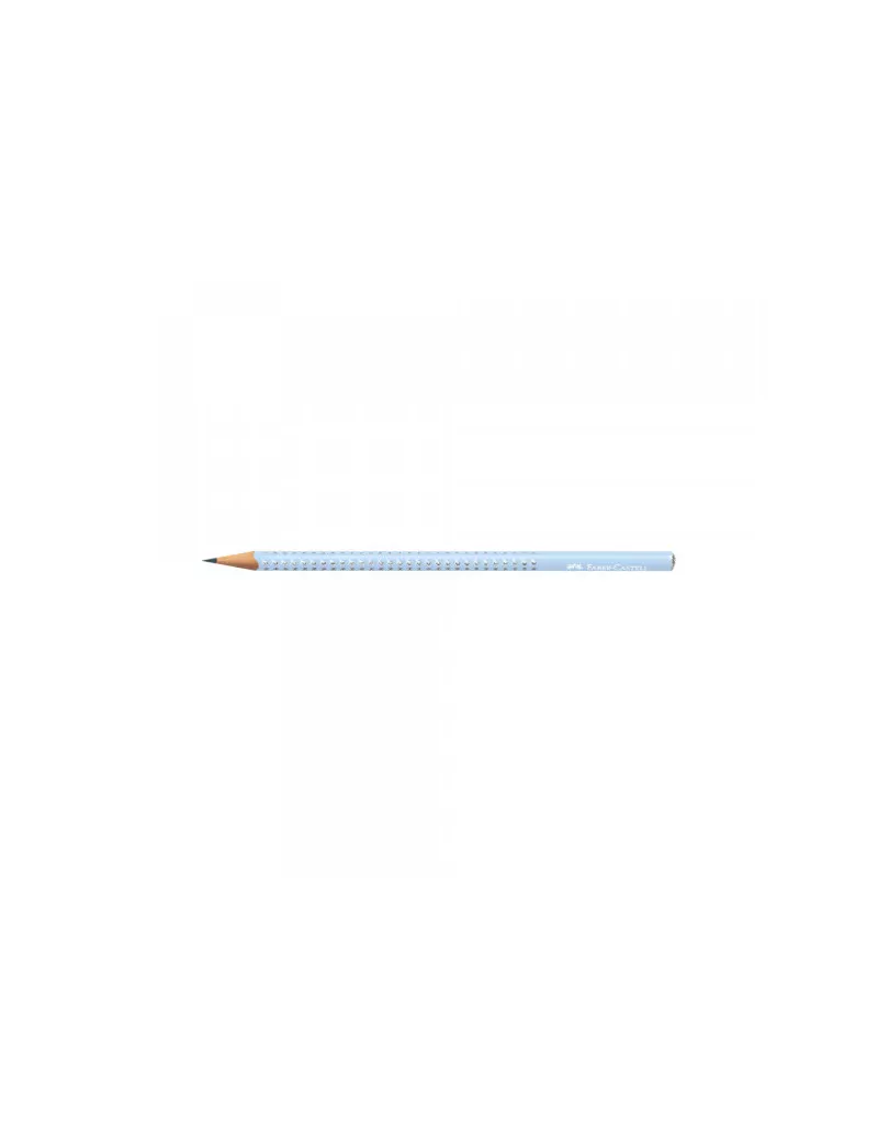 Grafitna olovka Faber Castel GRIP HB Sparkle 118251 sky blue