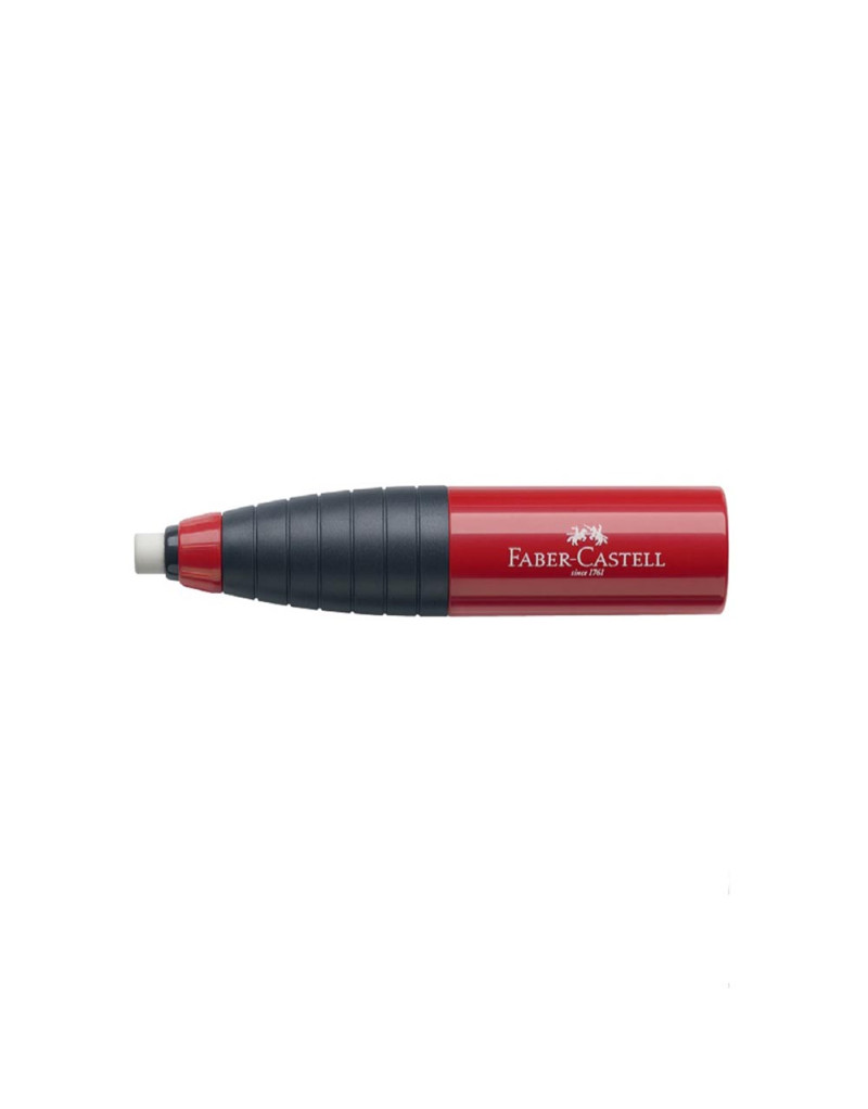 Rezač - gumica u olovci Faber Castell crv/pl 1/12 184401