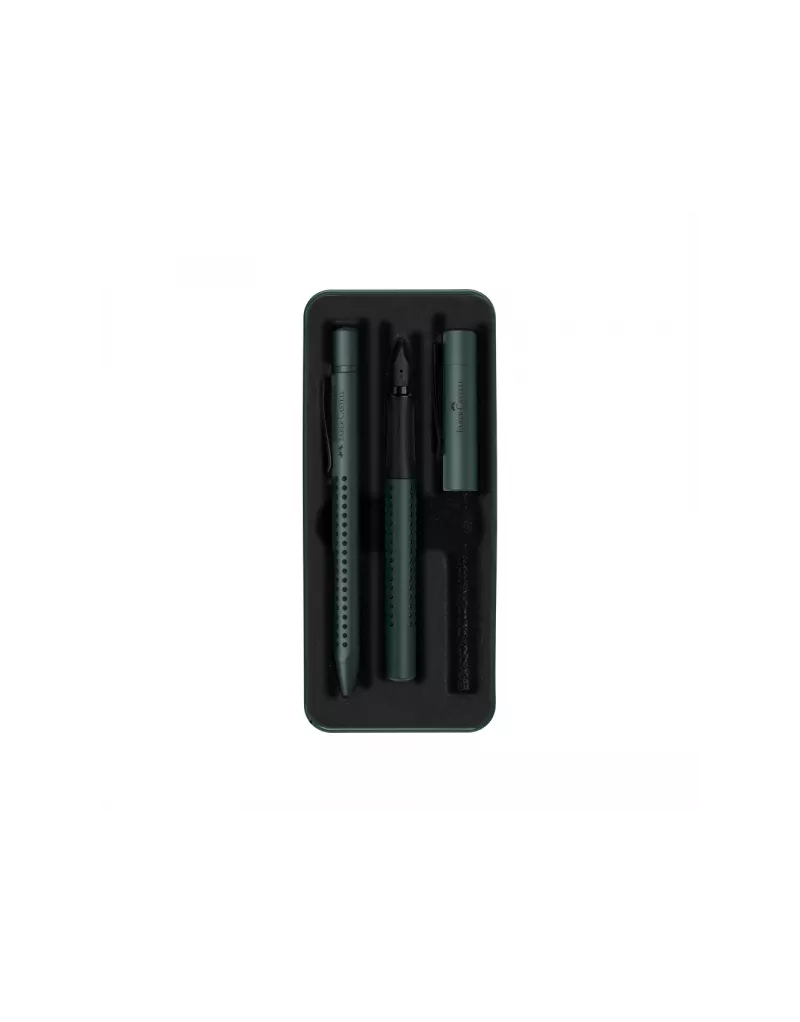 Set Faber Castell Grip hemijska olovka + naliv pero M 201535 mistletoe