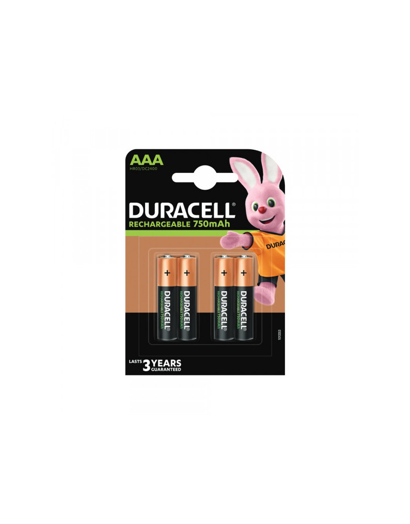 Baterija punjiva R3 750 mah Duracell 1/4