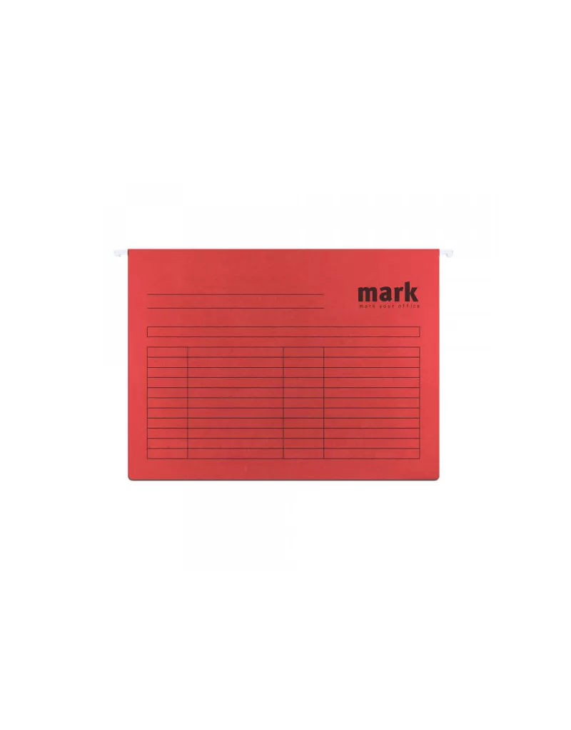 Viseća fascikla A4 Mark, crvena 25