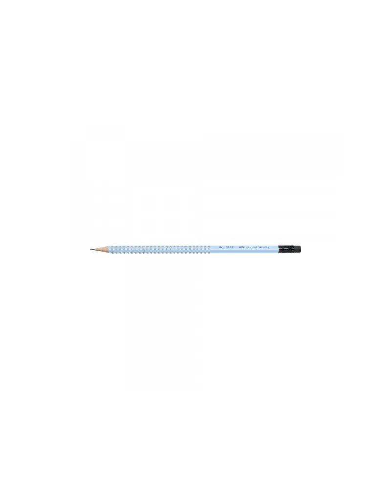 Grafitna olovka Faber Castel GRIP B sa gumicom 217274 sky blue
