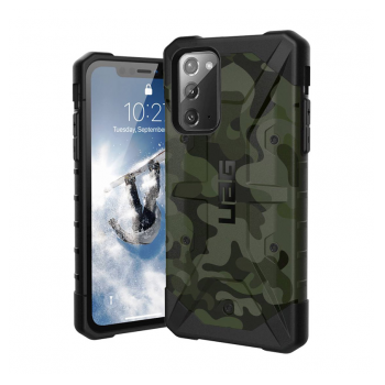 Maska UAG Pathfinder Camo za Samsung Note 20/ N980F zelena