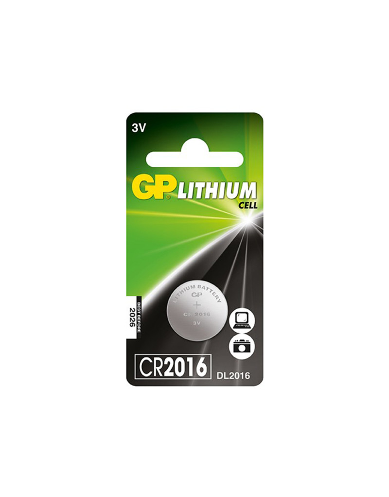 Baterija GP dugmasta Lithium CR2016