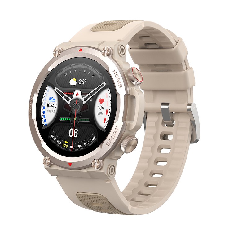 Smart watch MT56 Pro beli (silikonska narukvica) (MS)