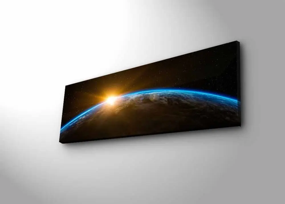 Wallxpert 3090NASA 018 Dekorativna slika, 30x90cm, LED osvetljenje