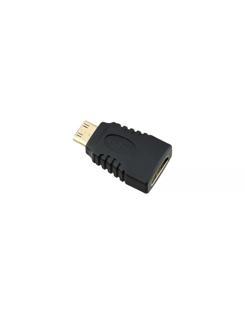 FAST ASIA Adapter Mini HDMI (M) - HDMI (F) crni