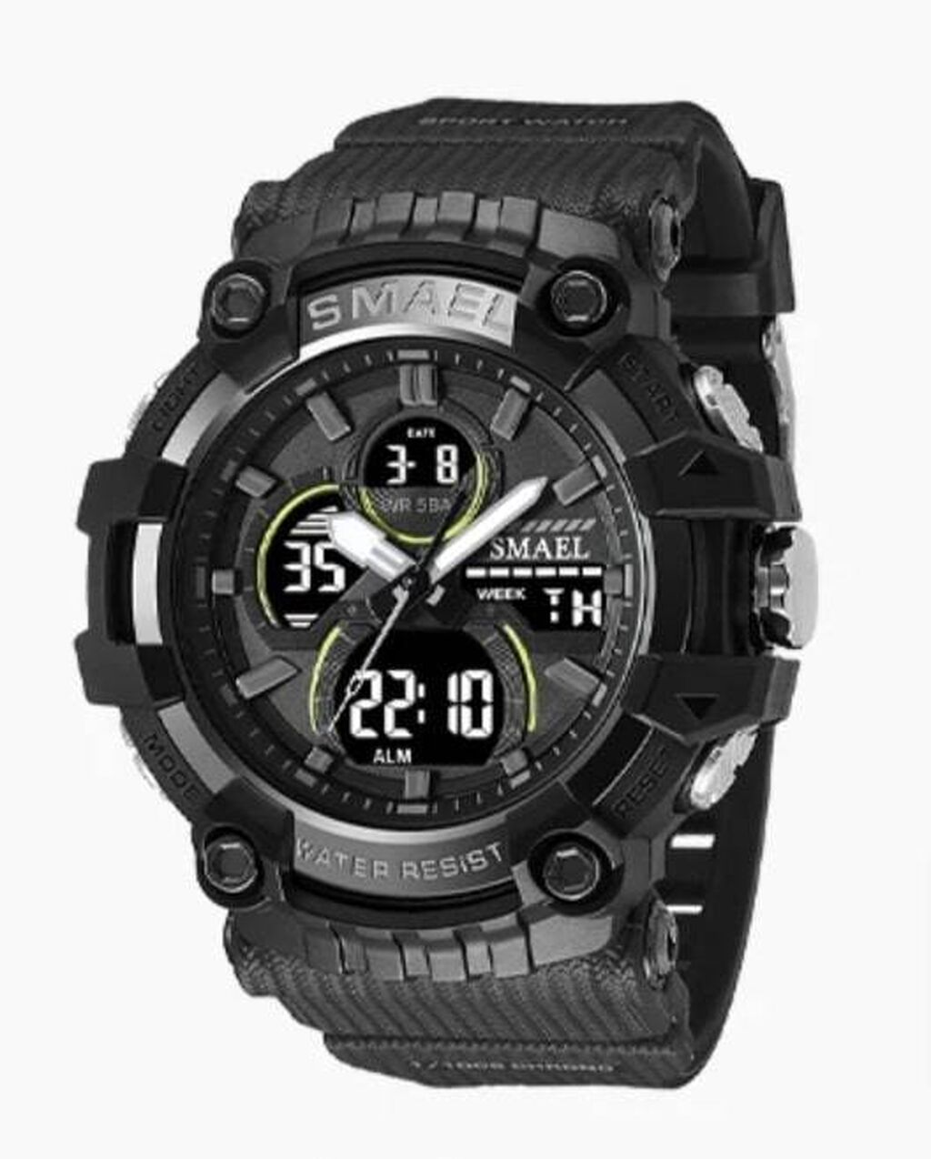 SMAEL 8079 G Shock sat .Kvalitetan i izdrzljiv analogno-digitalni sat