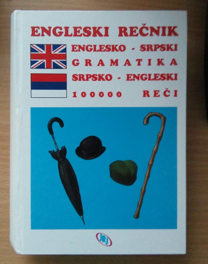 Engleski rečnik, izdavač JRJ,u odličnom stanju! Preuzimanje lično ili